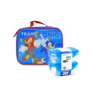 Sonic The Hedgehog Insulated Lunch Bag Gotta Go Fast Knuckles Tails ...
