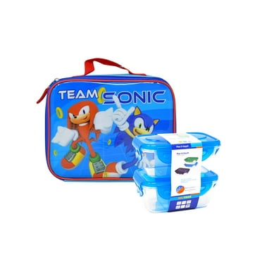 Sonic The Hedgehog Insulated Lunch Bag Gotta Go Fast Knuckles Tails ...