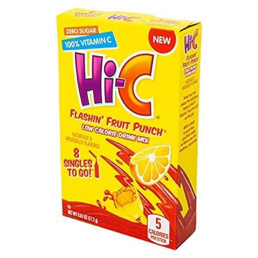 Hi-C Grabbin' Grape Sugar Free Drink Mix 8 CT, Pack -12 - Walmart.com