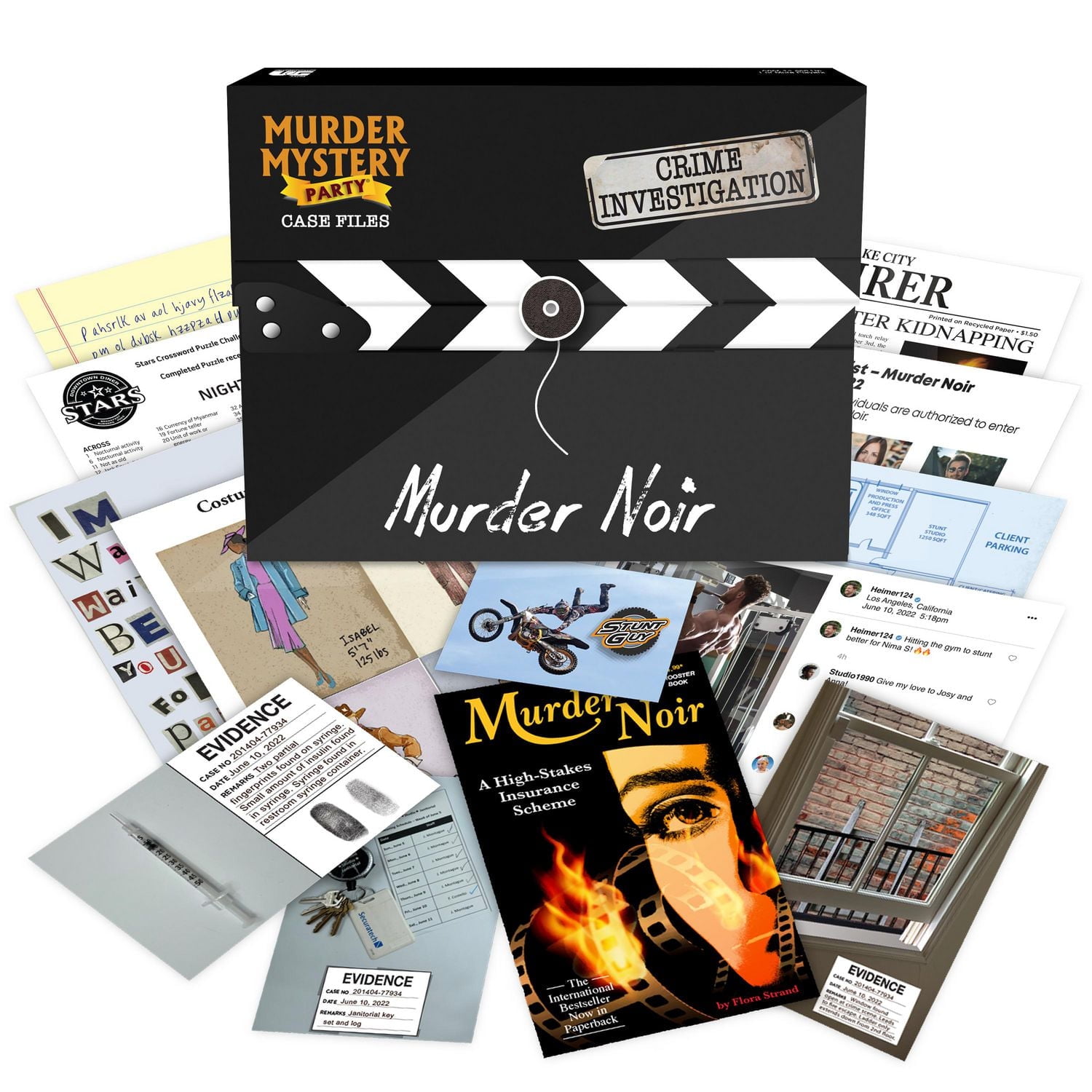 Click here for University Games Murder Noir Case File Game prices