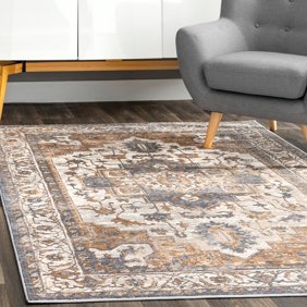 nuLOOM Jemma Distressed Medallion Area Rug - Walmart.com