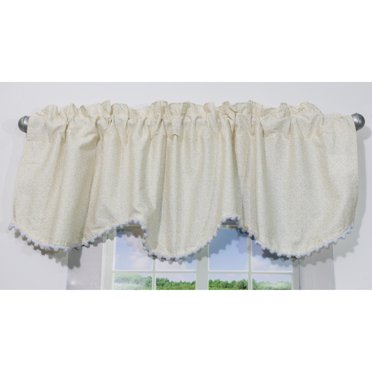 Windsor Jacquard Layered Valance - Walmart.com