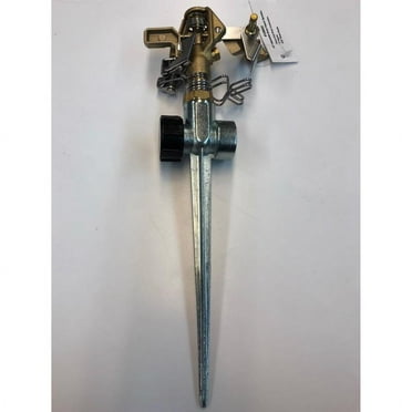 3 Pack - Orbit 1/2 Inch Zinc Flow-Thru Lawn Sprinkler Spike Base ...