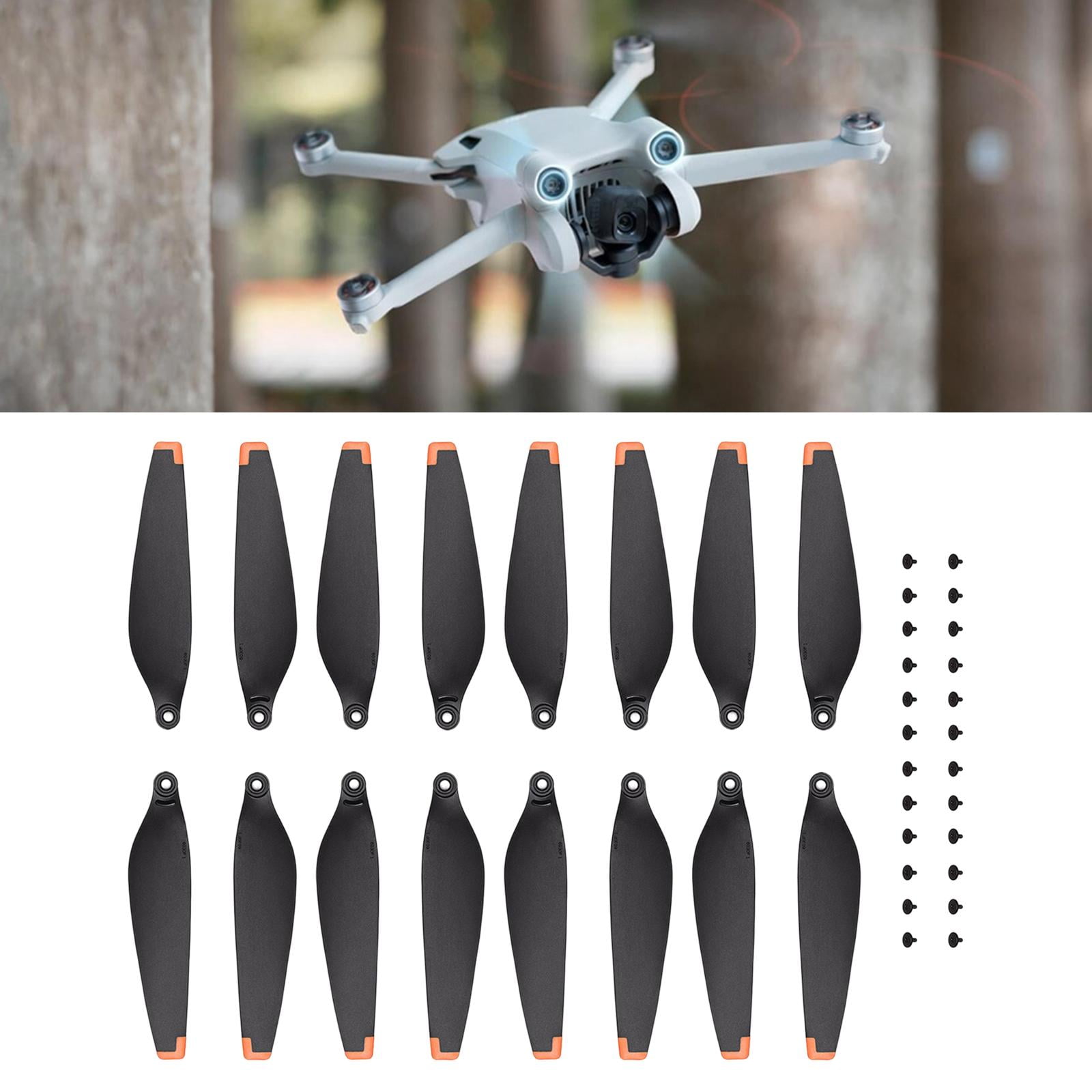 4 Pairs Mini for Mini Lightweight Wing Fans Low Noise Powerful Force ...