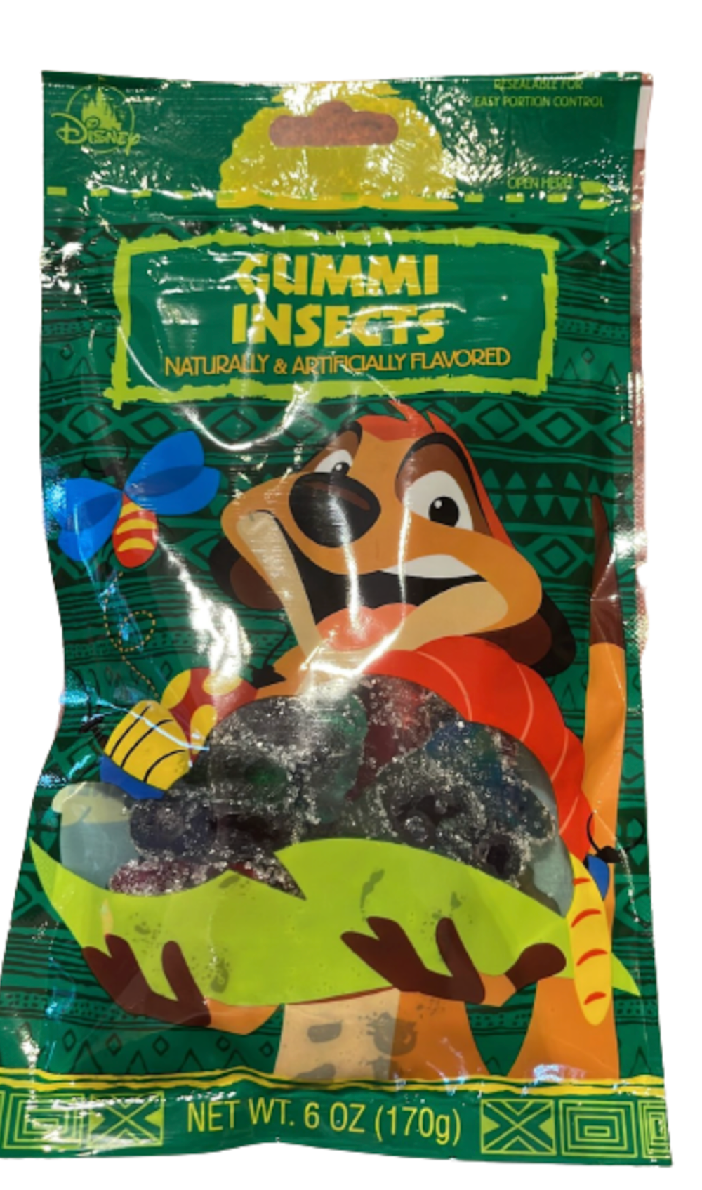 Disney Parks Gummi Insects Disney Characters Fun to Share 6 OZ New ...