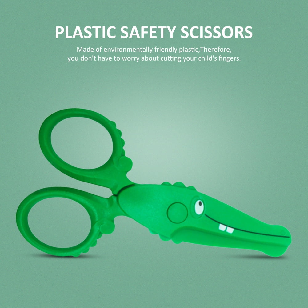 Plastic Safety Scissors Toddlers Training Scissors Paper Cutter for ...