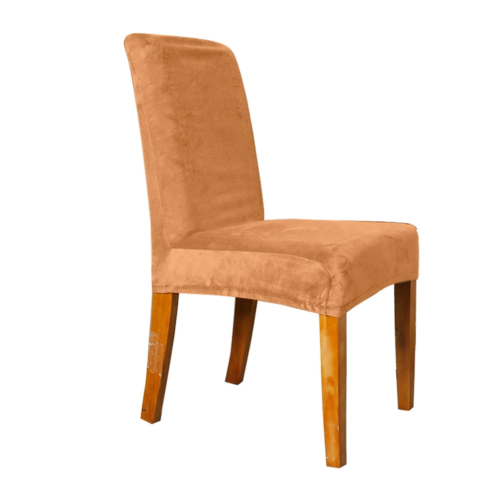 DYstyle 4-Piece Stretch Velvet Short Dining Chair Slipcover - Walmart.com