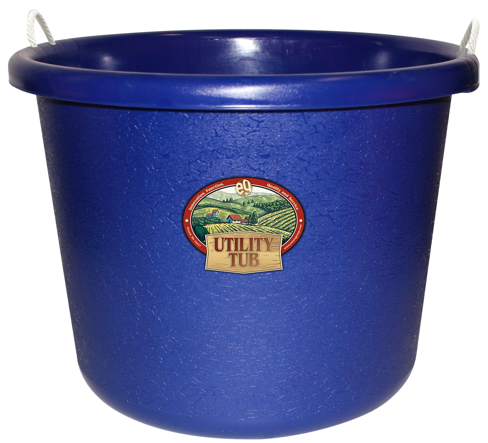 Utility Tub - 17.5 Gallon Bucket - For Maintenance Cleaning Growing and ...
