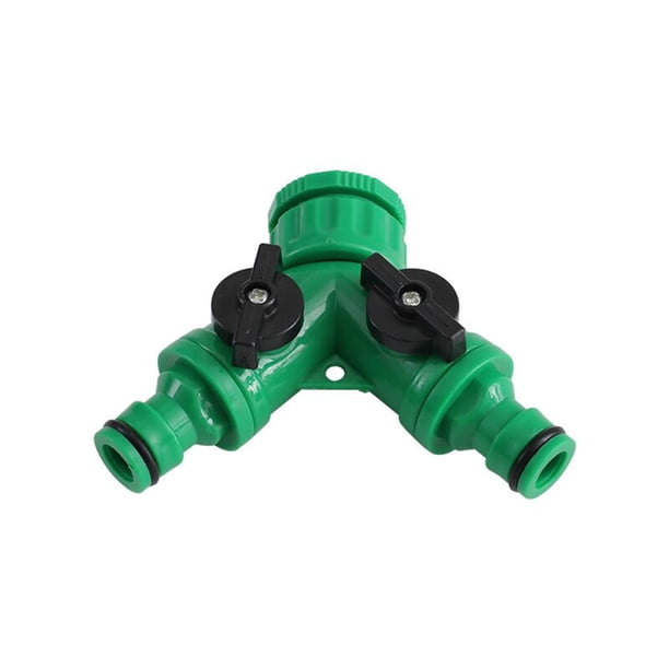 TFixol 2 Way Y Shape Hose Splitter Pipe Adapter Irrigation Connector ...