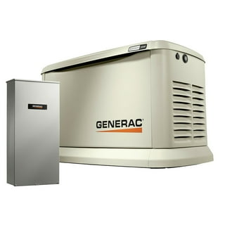 Generac PowerPact 7500/6000 Kilowatt, Air-Cooled Home Standby Generator ...