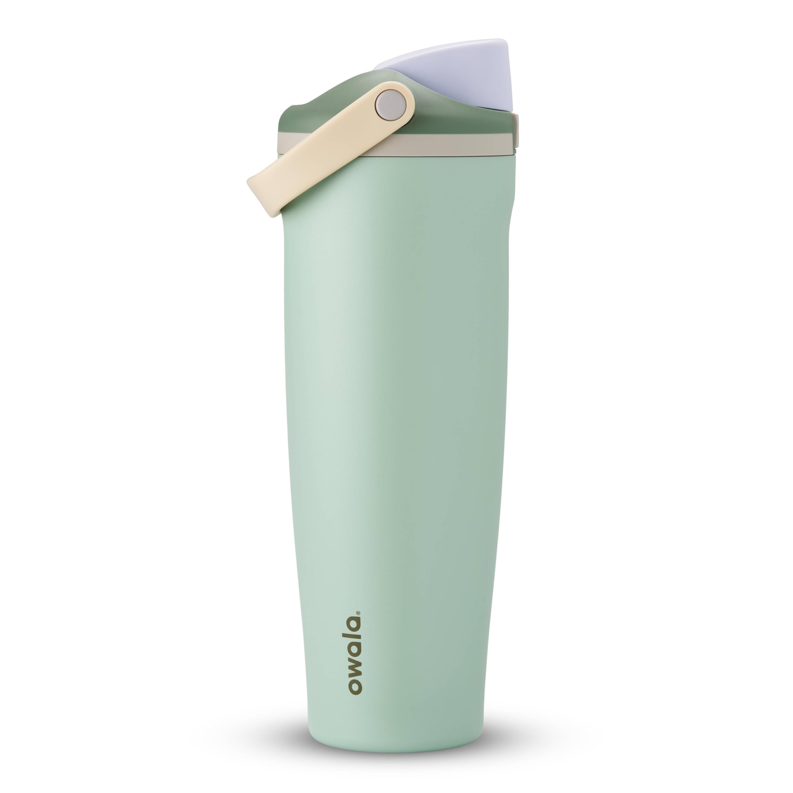 Thermos Owala FreeSip Sway 1,2 L de acero inoxidable, color verde ...