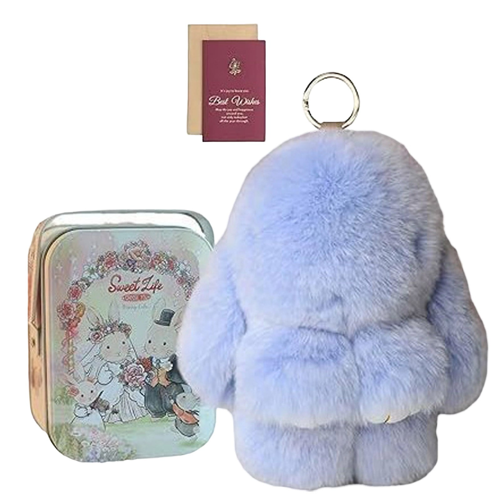 Click here for Lfkerwmg Made In Canda Keychain Handmade Soft Bunn... prices