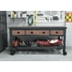 DuraMax Rolling Workbench Furniture 72 in. x 24 in. with 3 Drawers, for ...