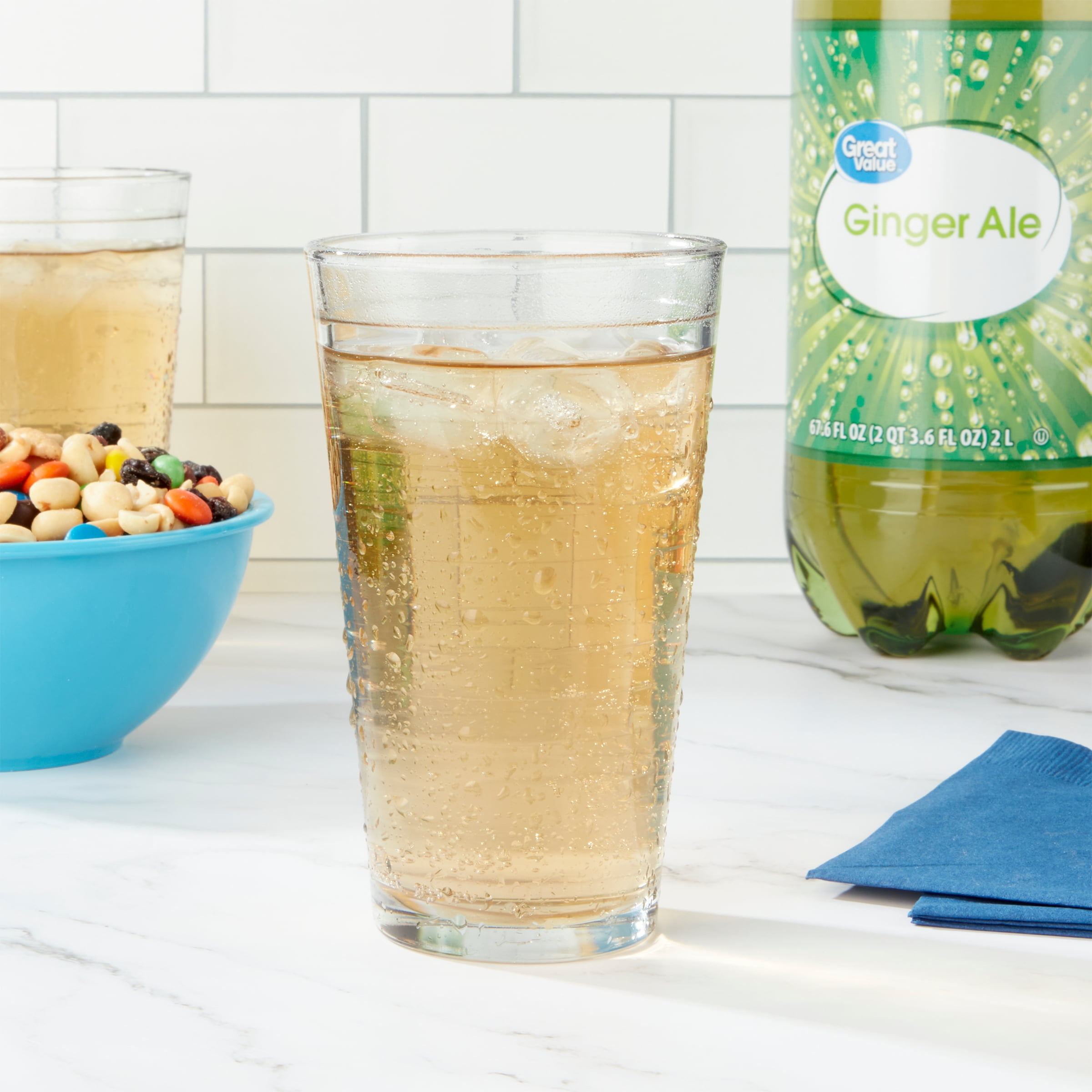 Great Value Caffeine-Free Ginger Ale, 2 Liter Bottle – totalhill.com