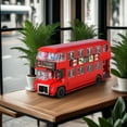 DOUBUILT Double Decker Bus Ambulance Fire Truck Police Car Building ...