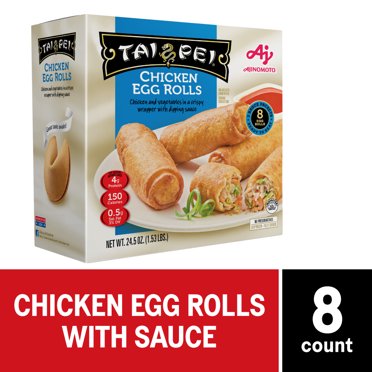 Tai Pei Vegetable Egg Rolls Frozen Asian Appetizers 24.5 Oz - Walmart.com