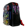 Teenage Mutant Ninja Turtles Full Size Kids Book Bag, Black and Red ...