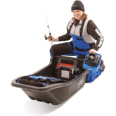 Eagle Claw Shappell 40 in. JSR Jet Sled, Gear Hauler Hunting Decoy ...