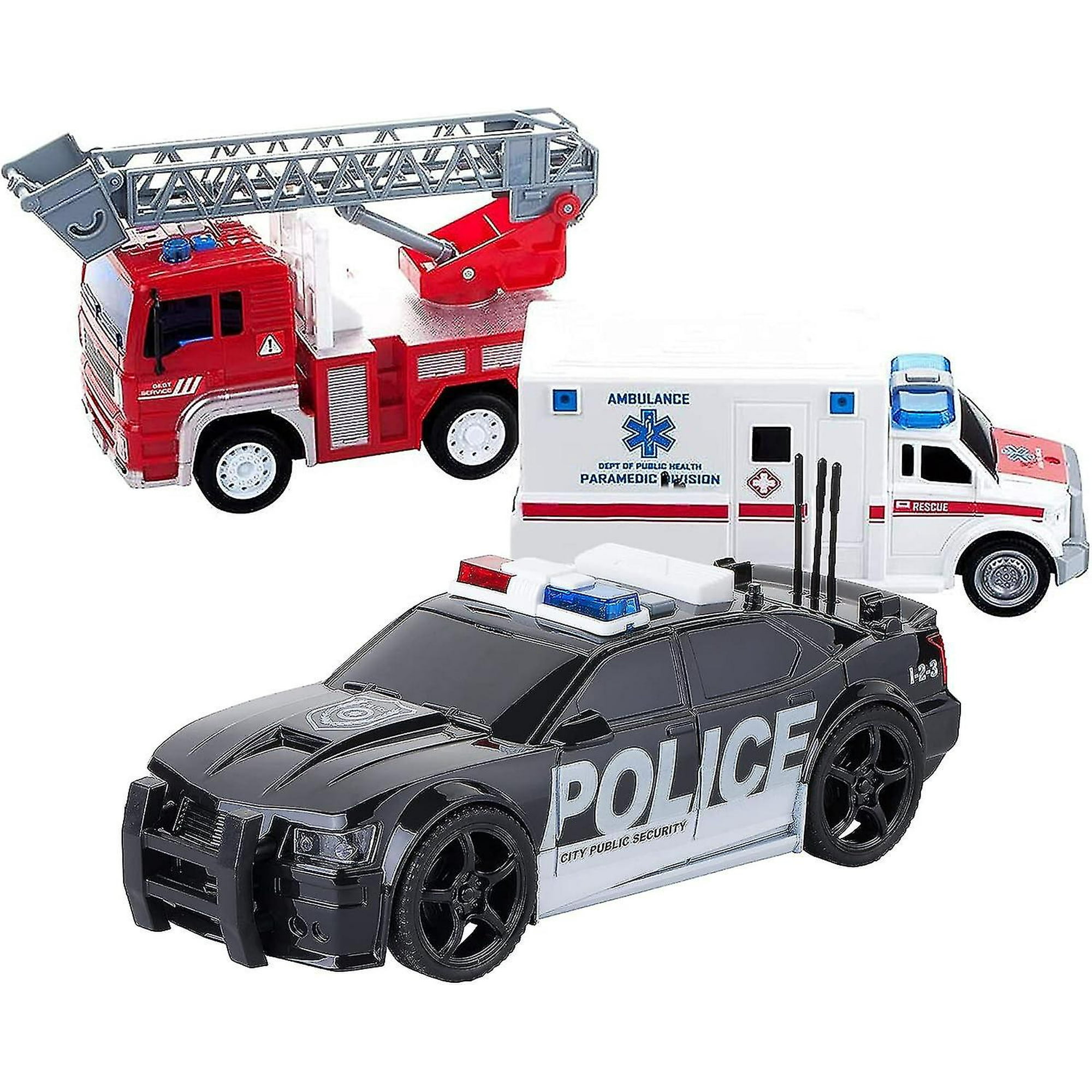 Emergency vehicle playset store