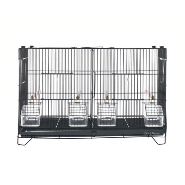 SmileMart 4-Level Rolling Rabbit Cage with Platform and Ramp for Small ...