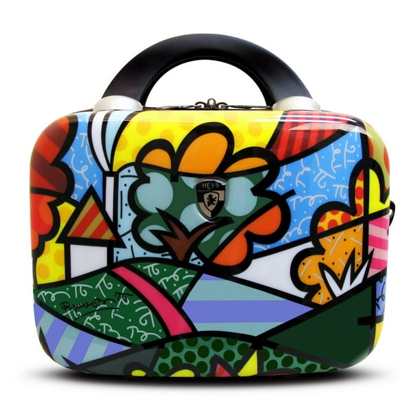 Heys - Heys USA Luggage Britto Flowers Hard Side Beauty Case, Multi ...
