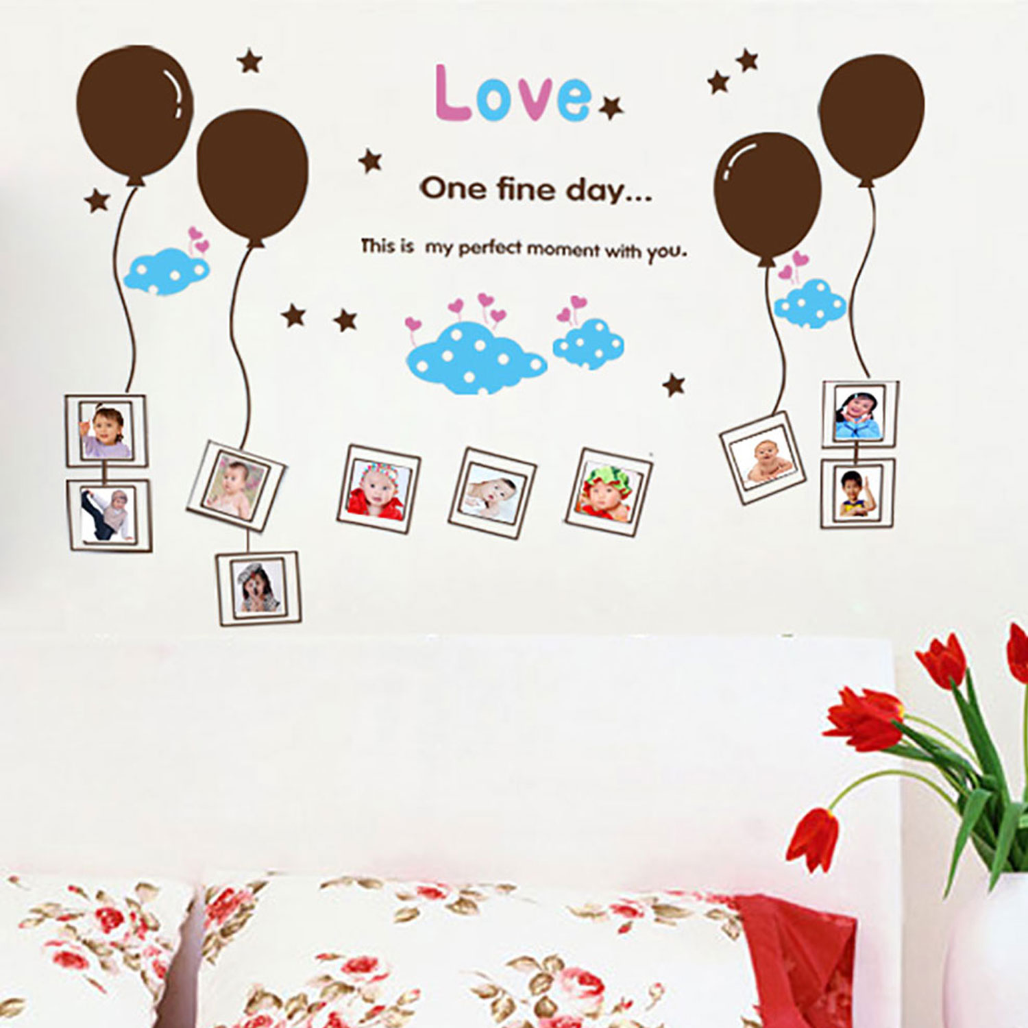 Trendbox PVC Removeable Decorative Art DIY Wall Decor Decal Sticker ...