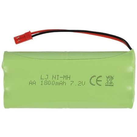 7.2V 1800mah Battery H type for RC electric toys RC vehicle model ...