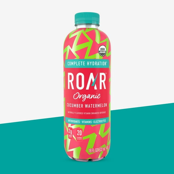 ROAR Organic Hydration Variety Pack 12 x 18 oz with Flavors and ...