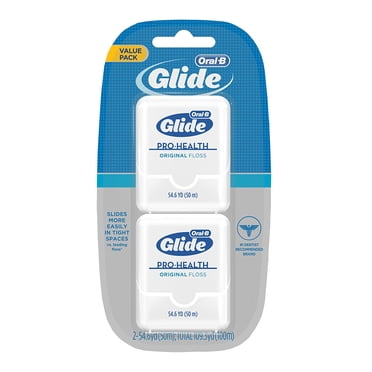 2 Pack - Glide Pro-Health Original Floss, Original 54.6 Yards - Walmart.com