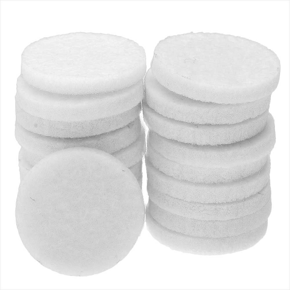 Aromatherapy Fiber Fragrance Pads for Essential Oil, Coin Shape 22mm ...