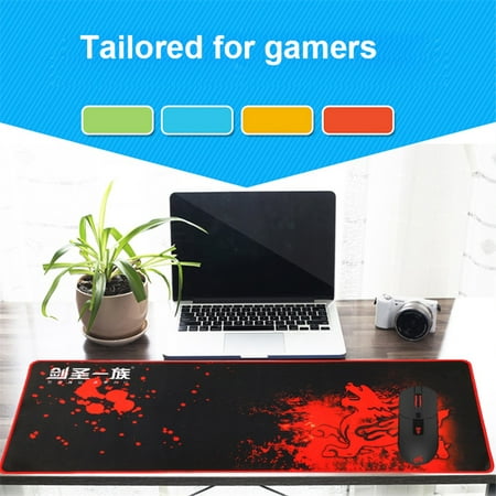 1pcs JS 800*300MM Super Big Waterproof Gaming Mousepad Durable Anti ...