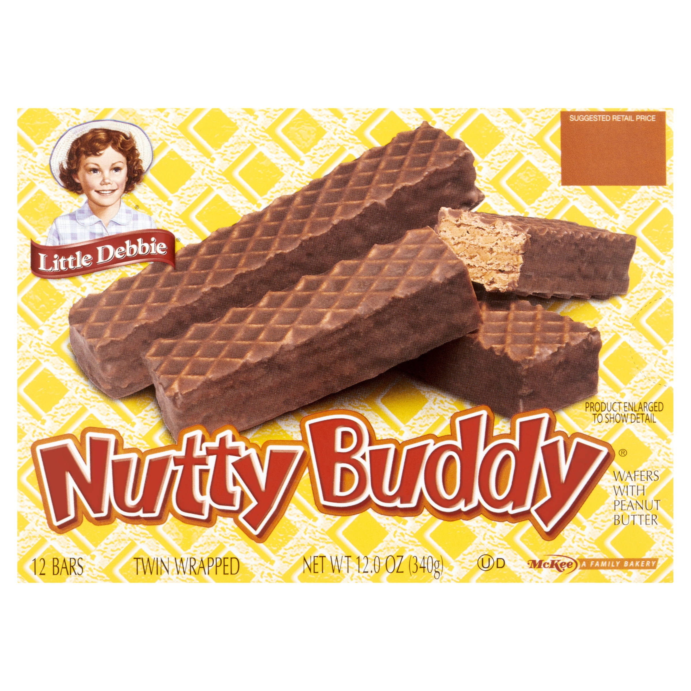 Little Debbie NUTTY BUDDY ® wafers bar - Walmart.com