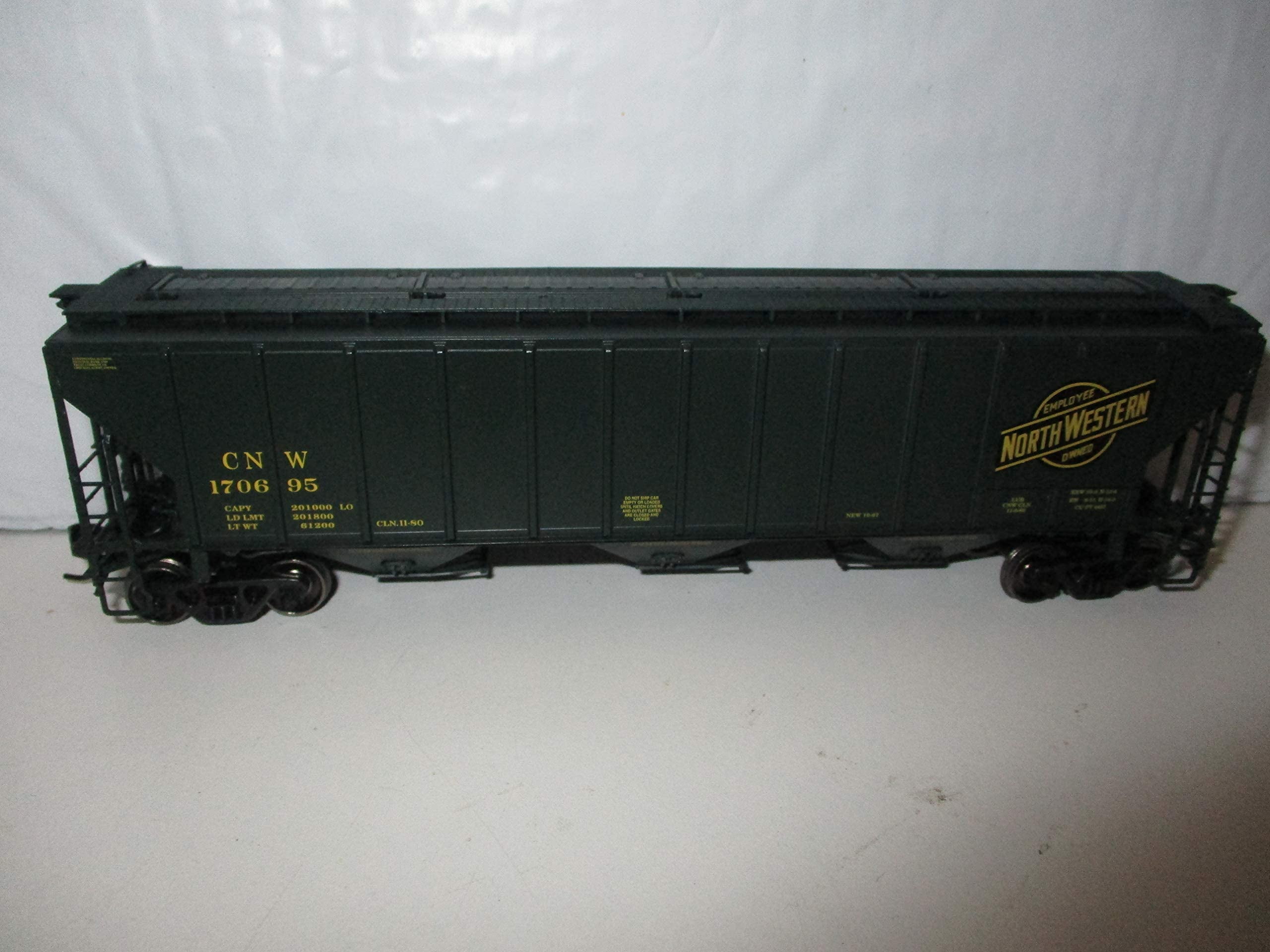 Walthers Ho Scale Plastic Model Kit 4427 PS-2 High-Side Covered Hopper ...