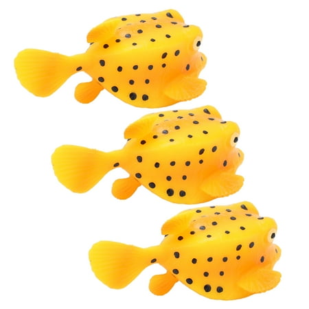 Plastic Sea Life,3 Pcs Marine Life Fish Toys Sealife Models Ultra ...