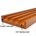 "GSE Games & Sports Expert 13.75"" Wooden Domino & Card Racks Trays ...