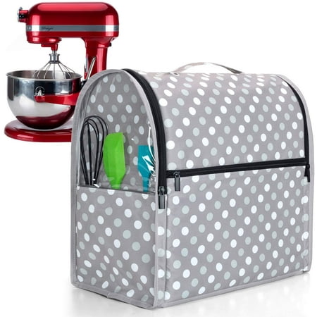 Dust Cover for 6-8 Quart KitchenAid Mixers (with Clear Side Zipper ...