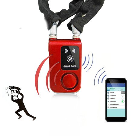 Smart Lock Scooter Own Electric Vehicle Anti-theft Alarm Password Lock ...