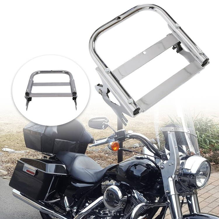 Kojem Detachable Two-up Tour Pack Mounting Luggage Rack for Harley ...