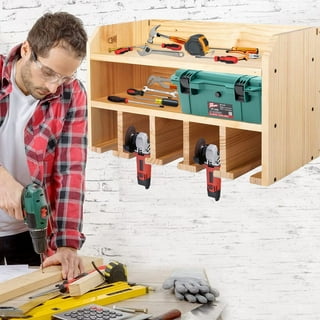 ULIBERMAGNET Magnetic Power Tool Organizer, Utility Storage Rack Shelf ...