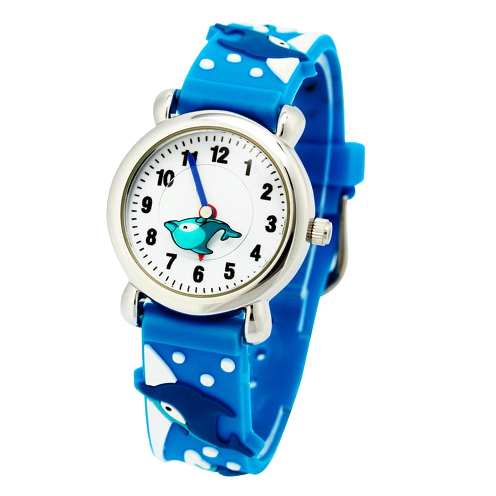 Click here for Whamvox Child Watch Cartoon Dolphin Watch Dark Blu... prices