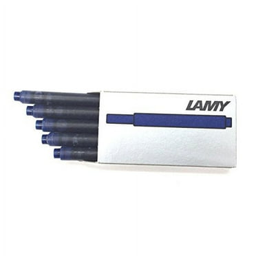 LAMY T10 Ink Cartridges, Blue/Black, 5 Count - Walmart.com