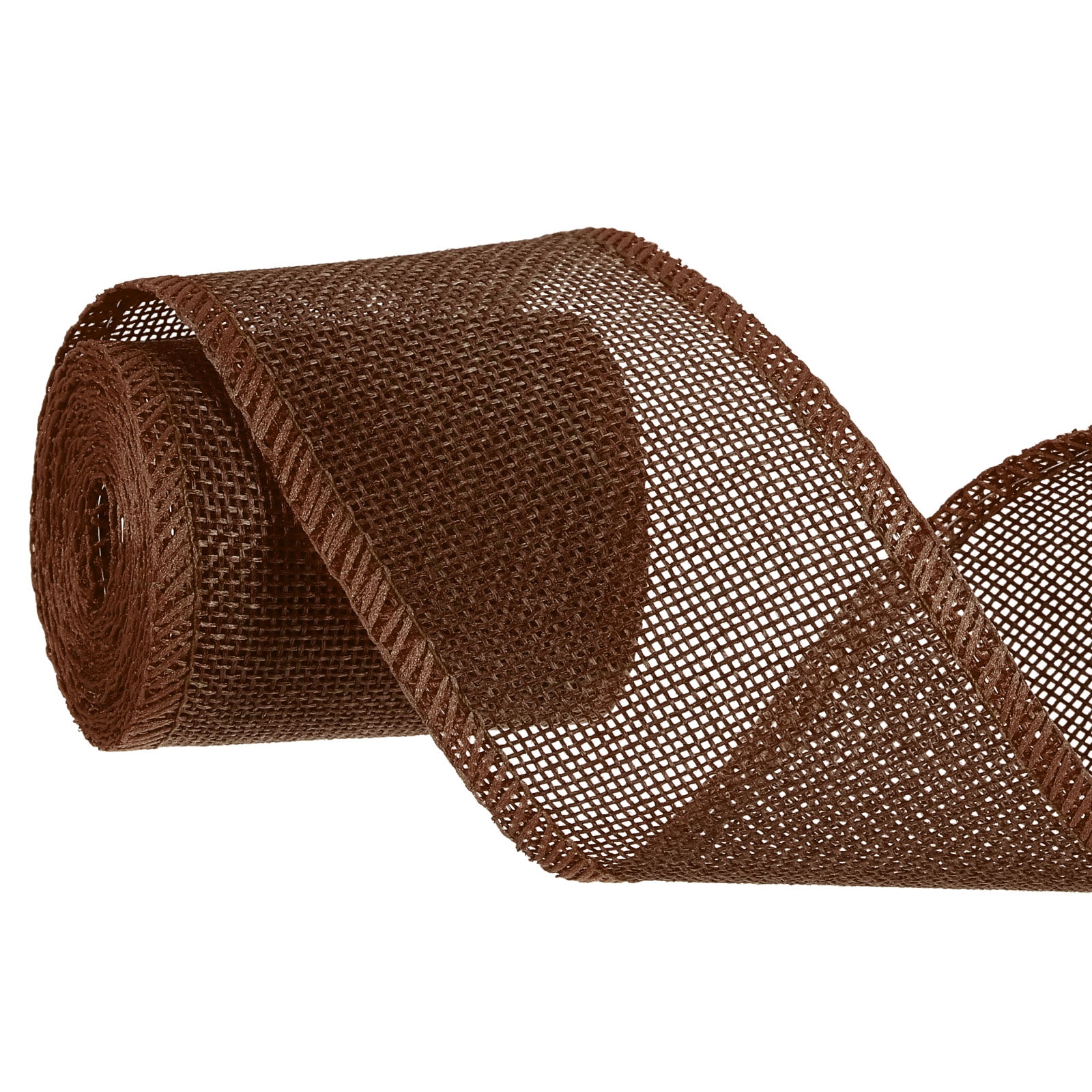 Click here for Unique Bargains Burlap Wired Ribbons  2.4inch X 3y... prices