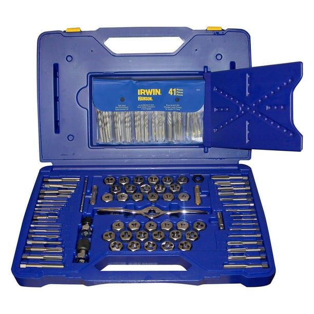Irwin Tools 116 Piece Tap, Die and Drill Set - Walmart.com