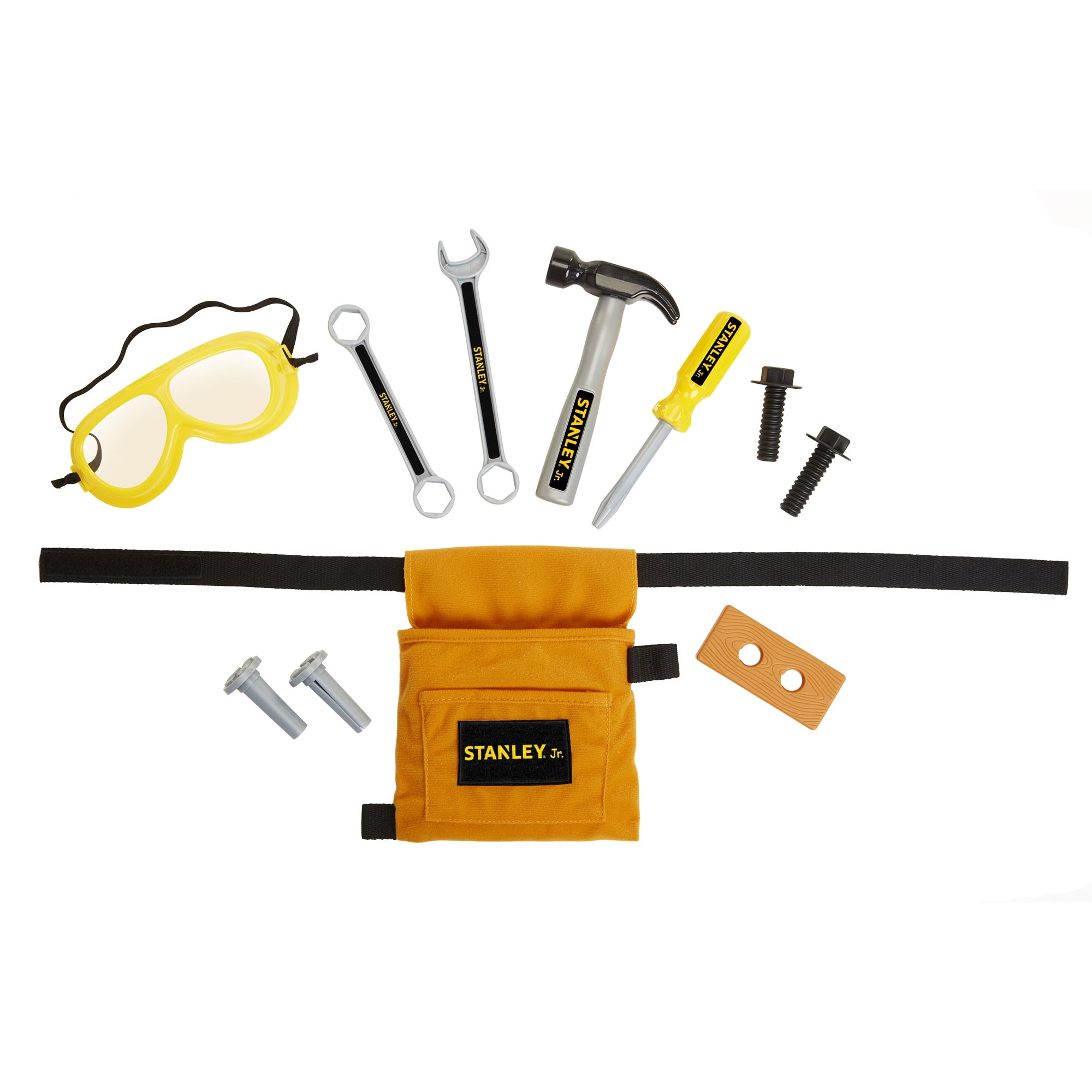 Stanley Jr. Kids Play Tool Belt Set 39897576657 | eBay
