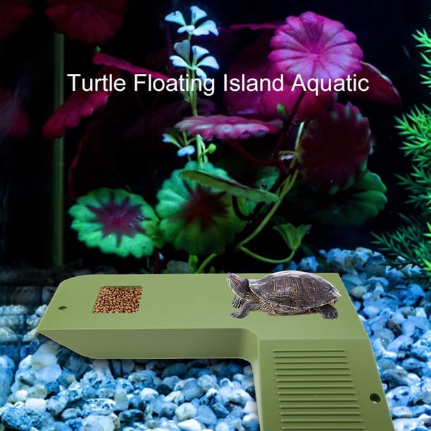 Aquatic Floating Island, With Suction Cup Aquarium Floating Island ...