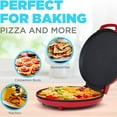 "Courant 12"" Electric Indoor Grill & Pizza Maker, Non-Stick, Durable ...