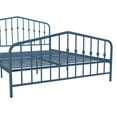 Novogratz Bushwick Metal Bed, Full, Sea Blue - Walmart.com