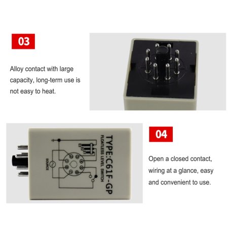 relayinert Floatless Level Switch Electrical Fluid Controller Relay ...