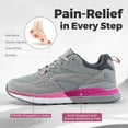 FitVille Womens Extra Wide Walking Shoes Workout Sneakers with Arch ...
