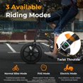 Goplus Electric Bike for Adults 14", 350W 36V 7.8Ah Foldable Bicycle ...